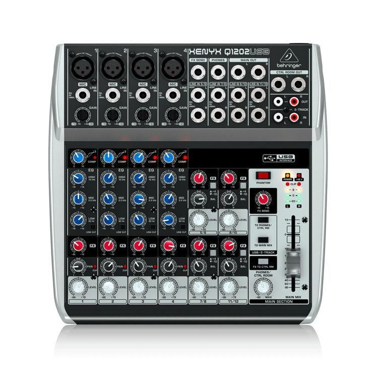 Consola análoga de 4 canales con interfaz BEHRINGER Q1202USB ...